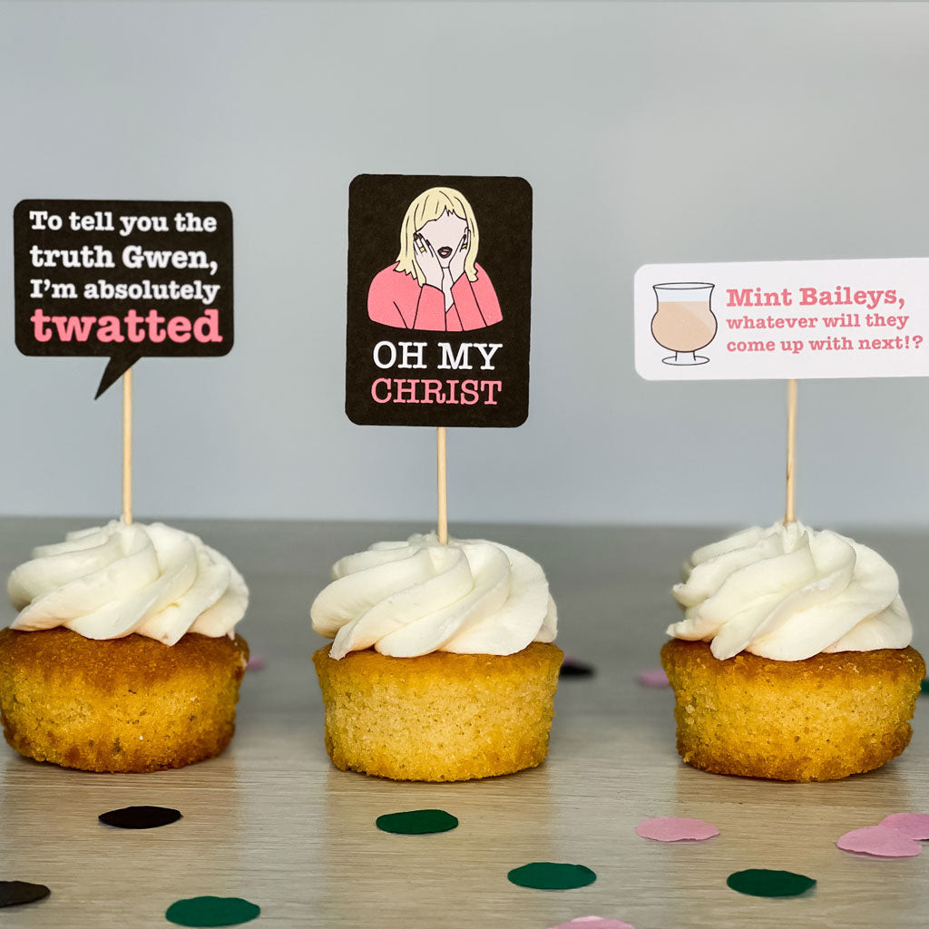 Gavin & Stacey Party Cake Toppers - 14 Pack – Pepped Parties