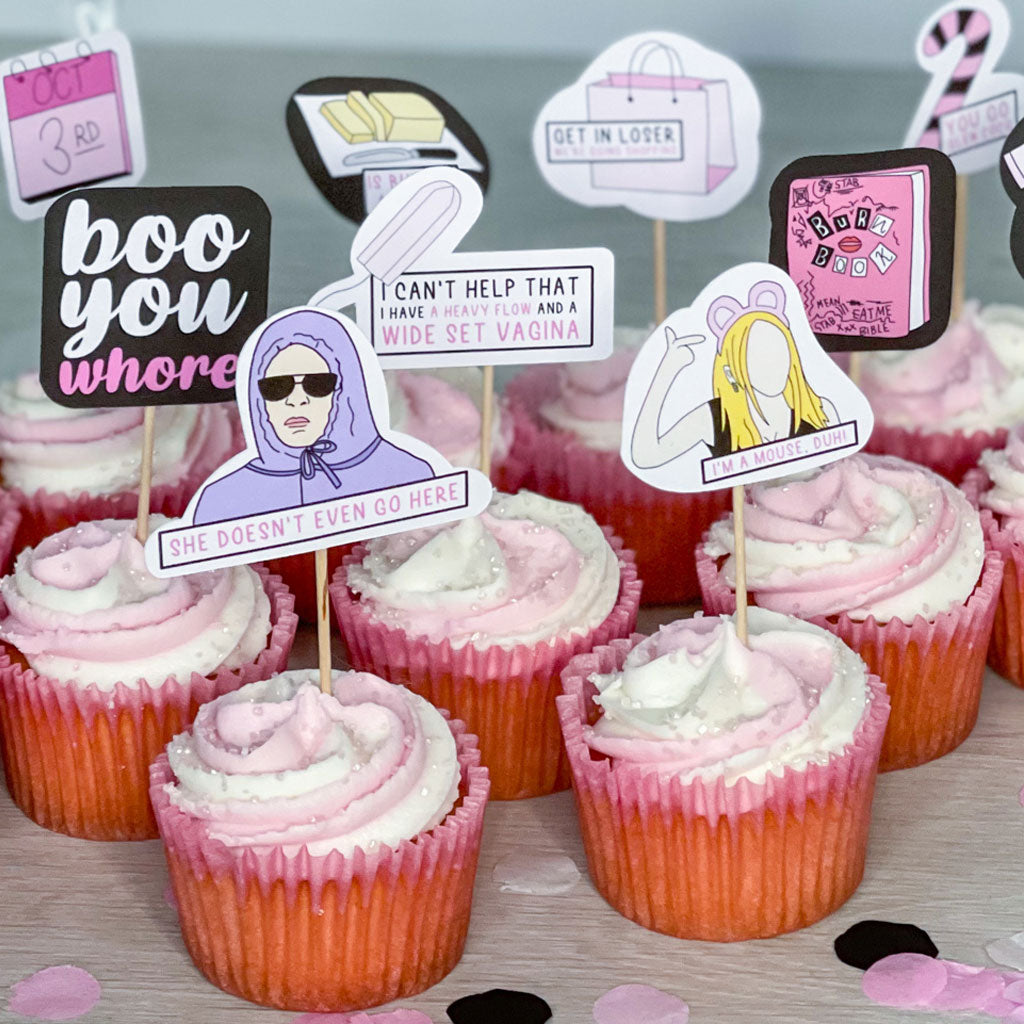 Mean Girls Cake Toppers - 13 Mean Girls Themed Party Decorations ...